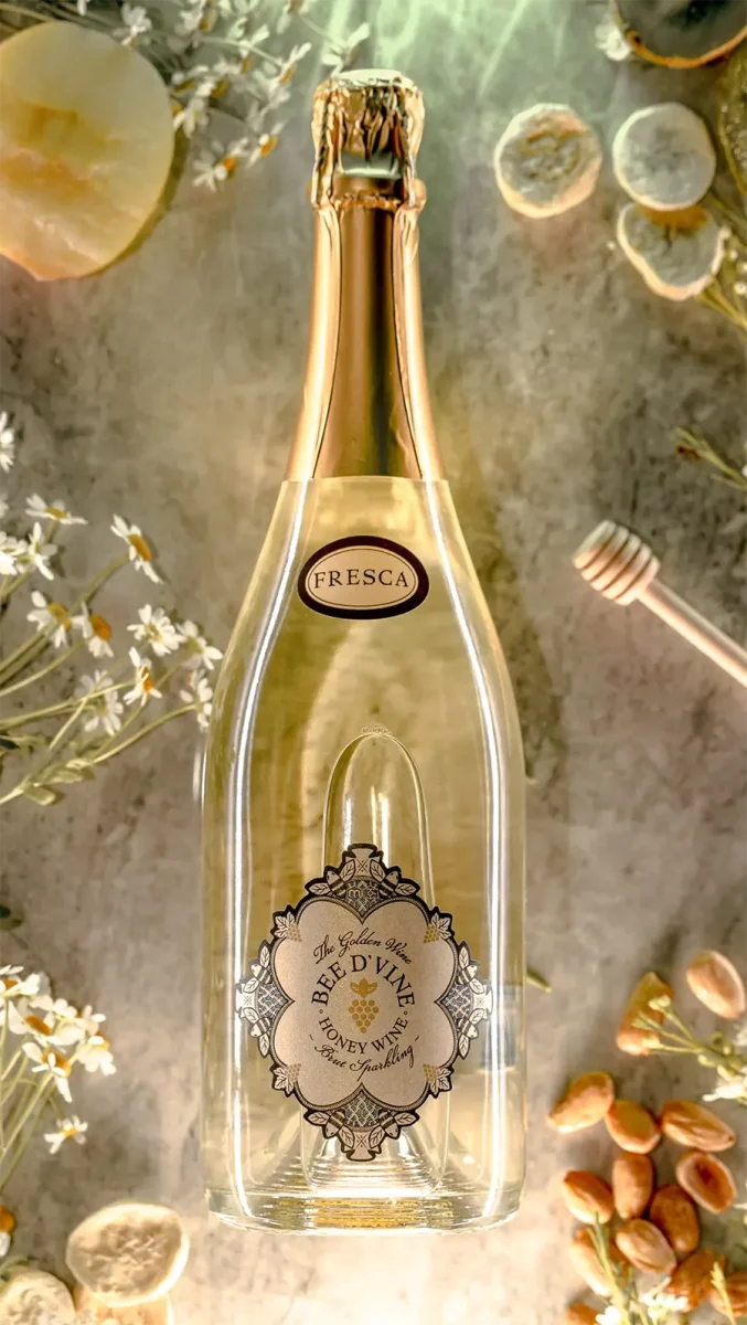 Buy Fresca Brut Sparkling Mead or Honey Wine | BEE D'VINE